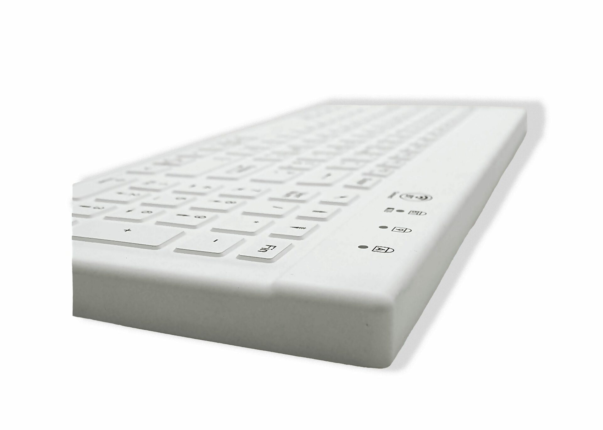 Clavier silicone lavable sans fil. Environnements médicaux - Nicomed